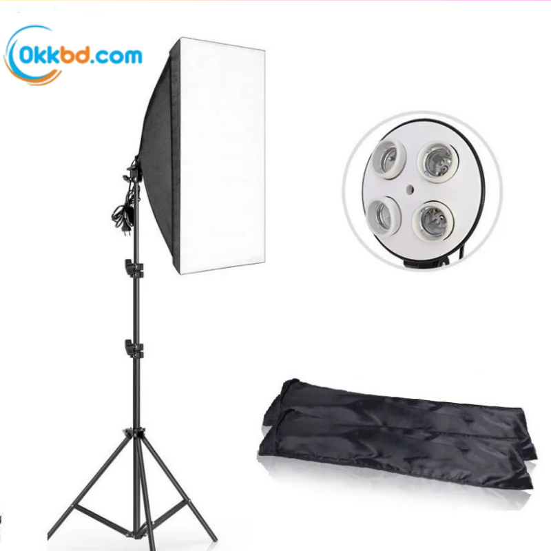 Studio Softbox Light Kit with 4-in-1 800W Power with Neepho tripod ...
